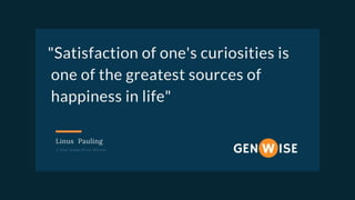 Intro to GenWise Courses & Mentors | PPT