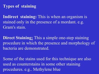 COURSE MLSC 417 Staining in Bacteriology.ppt