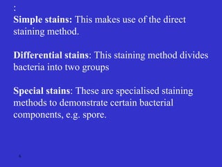 COURSE MLSC 417 Staining in Bacteriology.ppt
