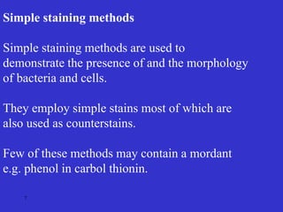 COURSE MLSC 417 Staining in Bacteriology.ppt