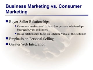 Ch 1 and 2 Dwyer and Tanner Business Marketing | PPT