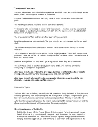 Course module hrm | DOC