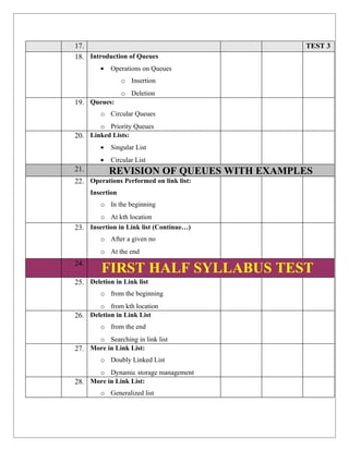 Course module of DS | DOC