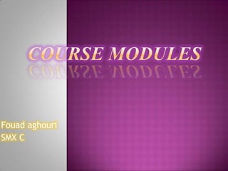 Course Modules | PPTX | Operating Systems | Computer Software and ...