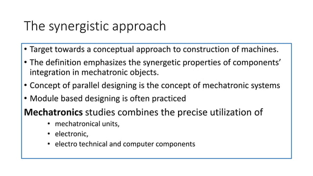 Mechatronics PPT.pptx | Physics | Science