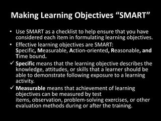 Course objectives | PPT