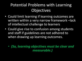 Course objectives | PPT