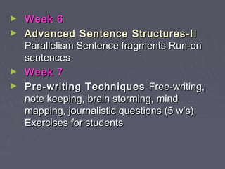Course objectives & outline (eng.) | PPT