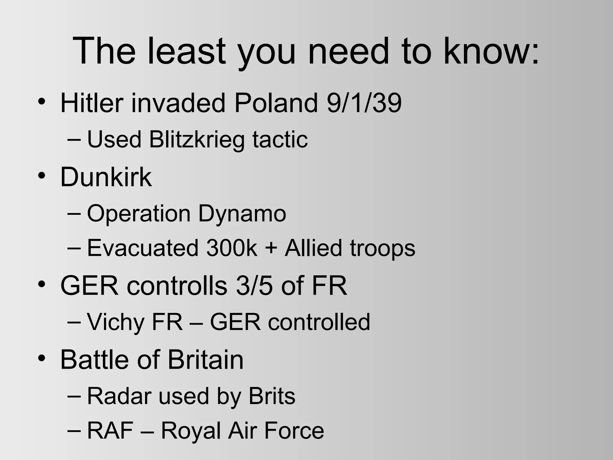 Course of wwii | PPT
