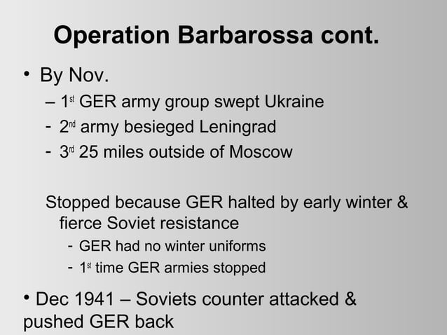 Course of wwii | PPT