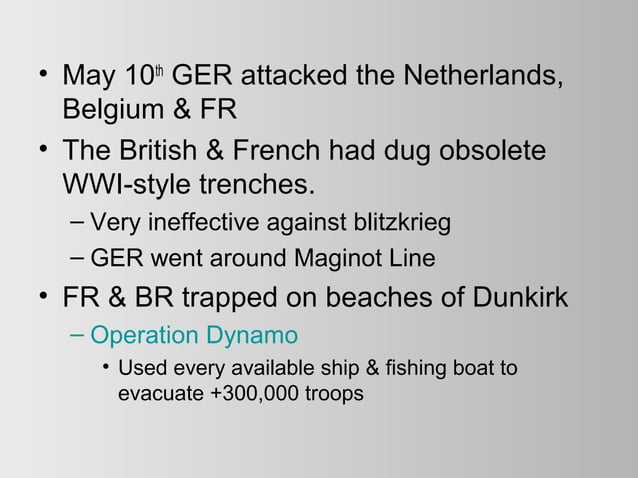 Course of wwii | PPT