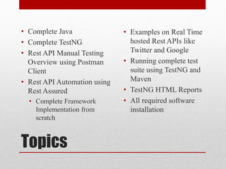 Publishing the final Spark Hadoop course outcome | PPTX