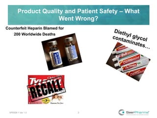 Master of Good Manufacturing Practice - Course Details | PPT