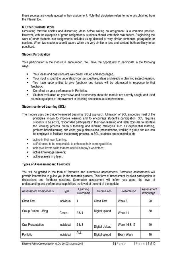 EPC Course outline | PDF