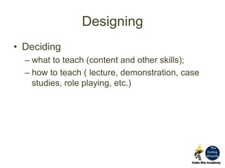 Course outline | PPTX