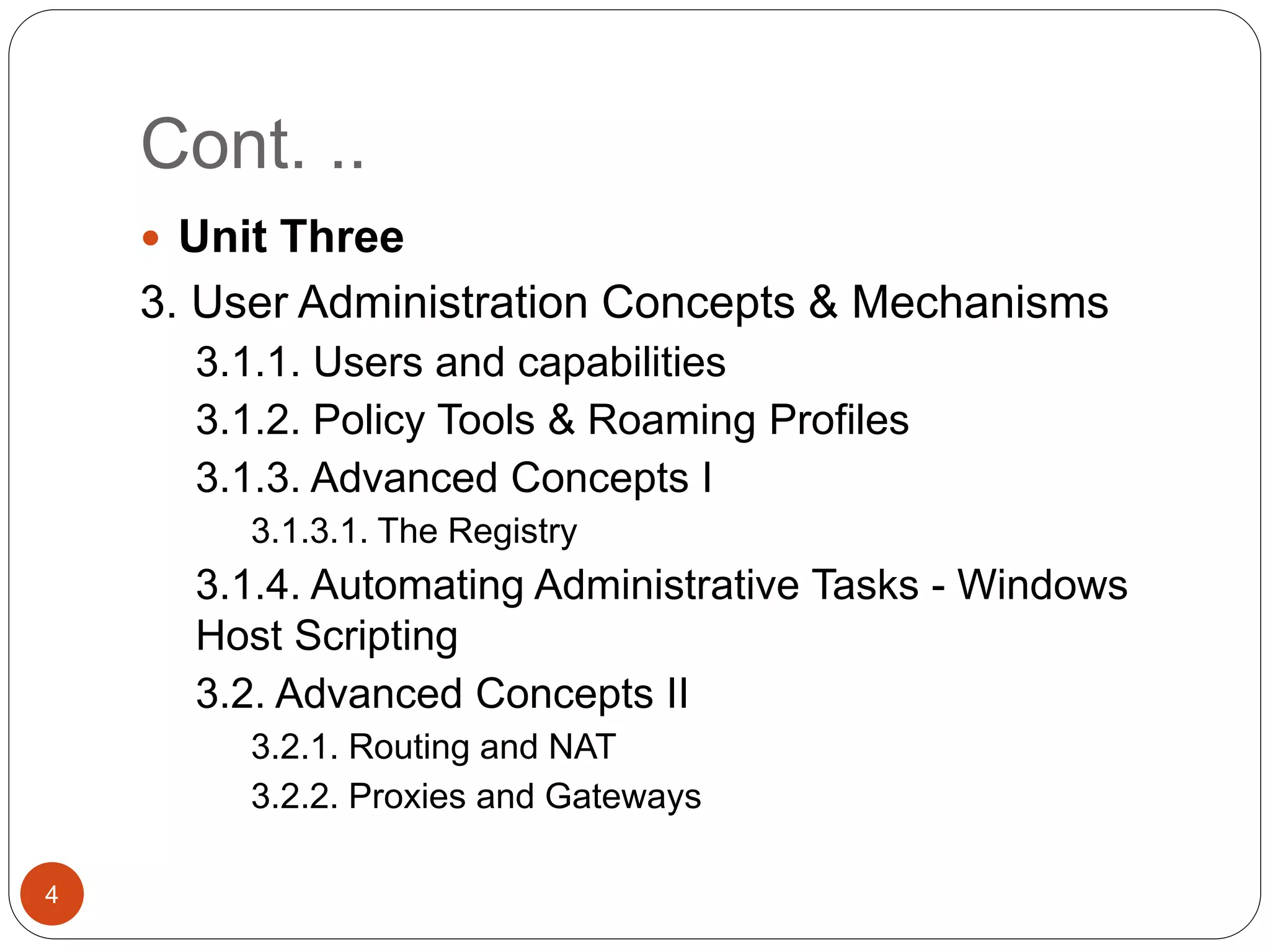 Course Outline | PPTX