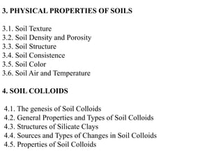 Fundamental/introductory of soil science | PPTX