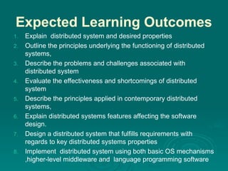 Distributed Systems in the computer science | PPT