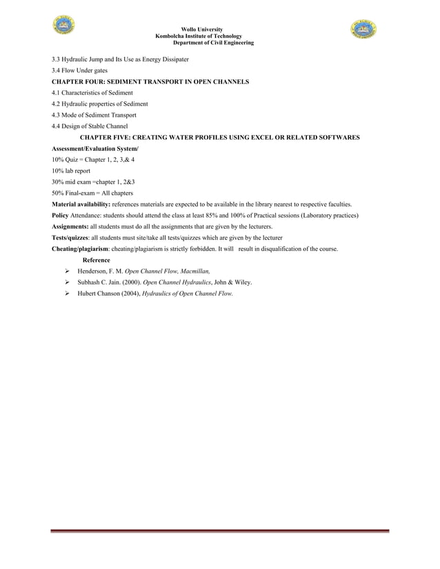 course outline_716419936course out line of open channal hydraulics.pdf ...