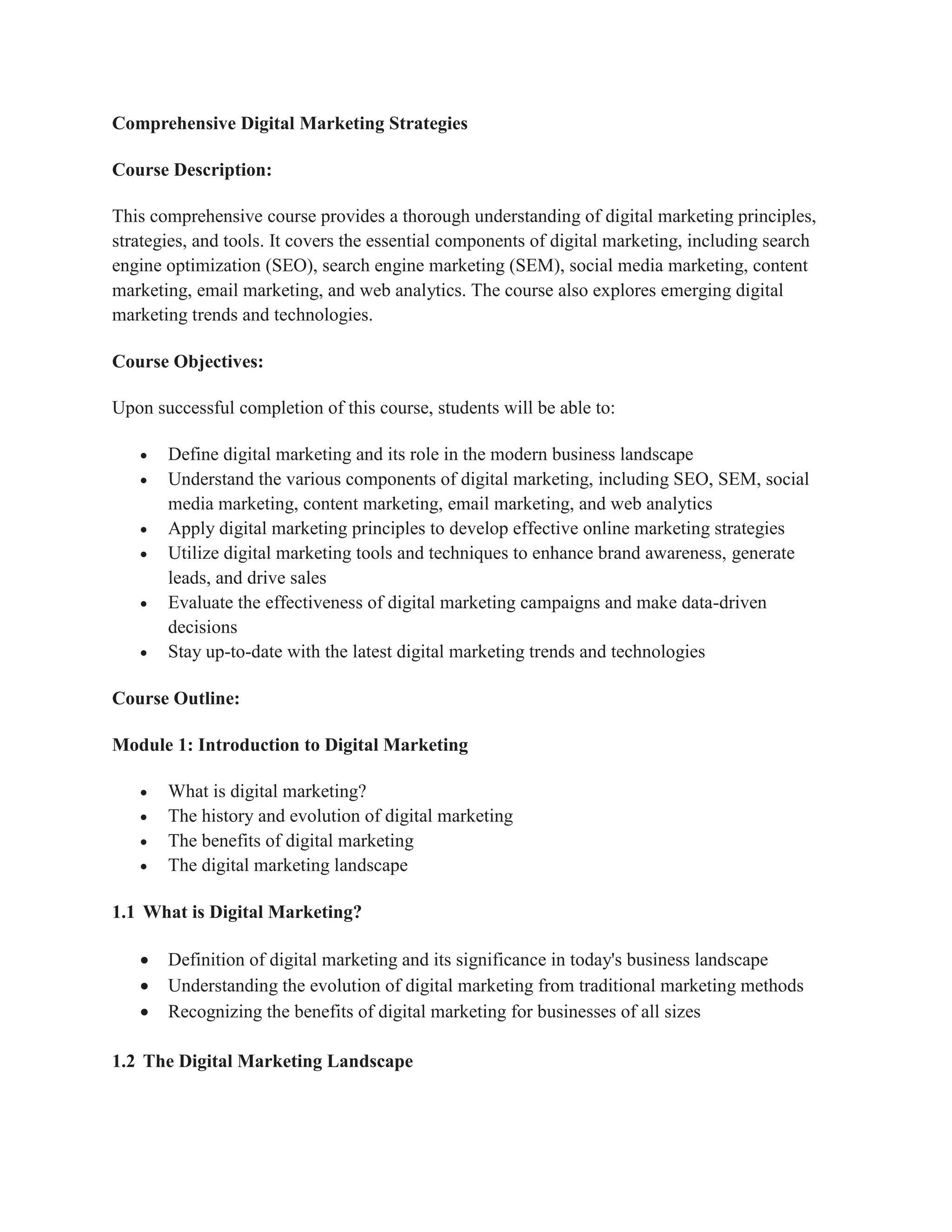Course Outline Digital Marketing Strategies.docx