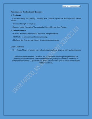 Course Outline Entrepreneurship Course.pdf