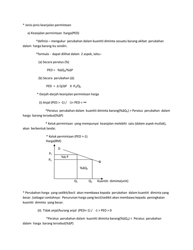 Course outline mikroekonomi_STPM | PDF