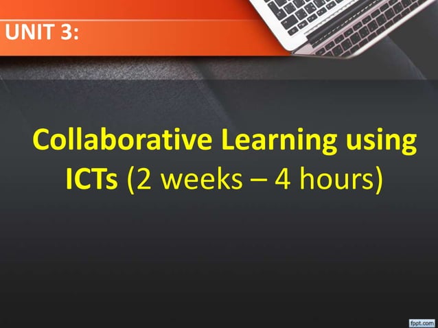 Course outline of ict 3rd semester ade | PPT