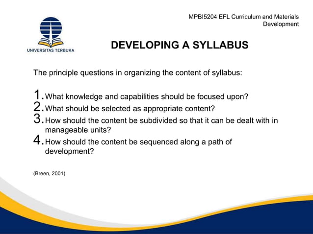 Course Outline Syllabus Development.pptx Course Outline Syllabus Development.pptx