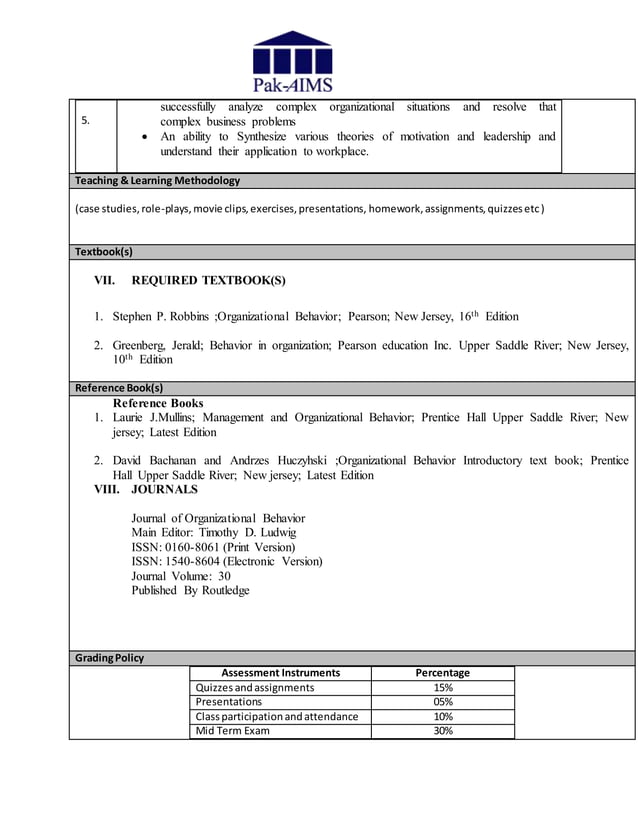 Course outline template.docx with logo | DOCX | Business Administration ...