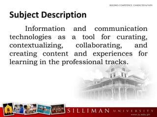 Course overview | PPT