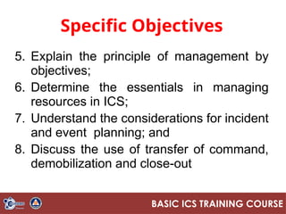 Course Overview on Incident Command System | PPT