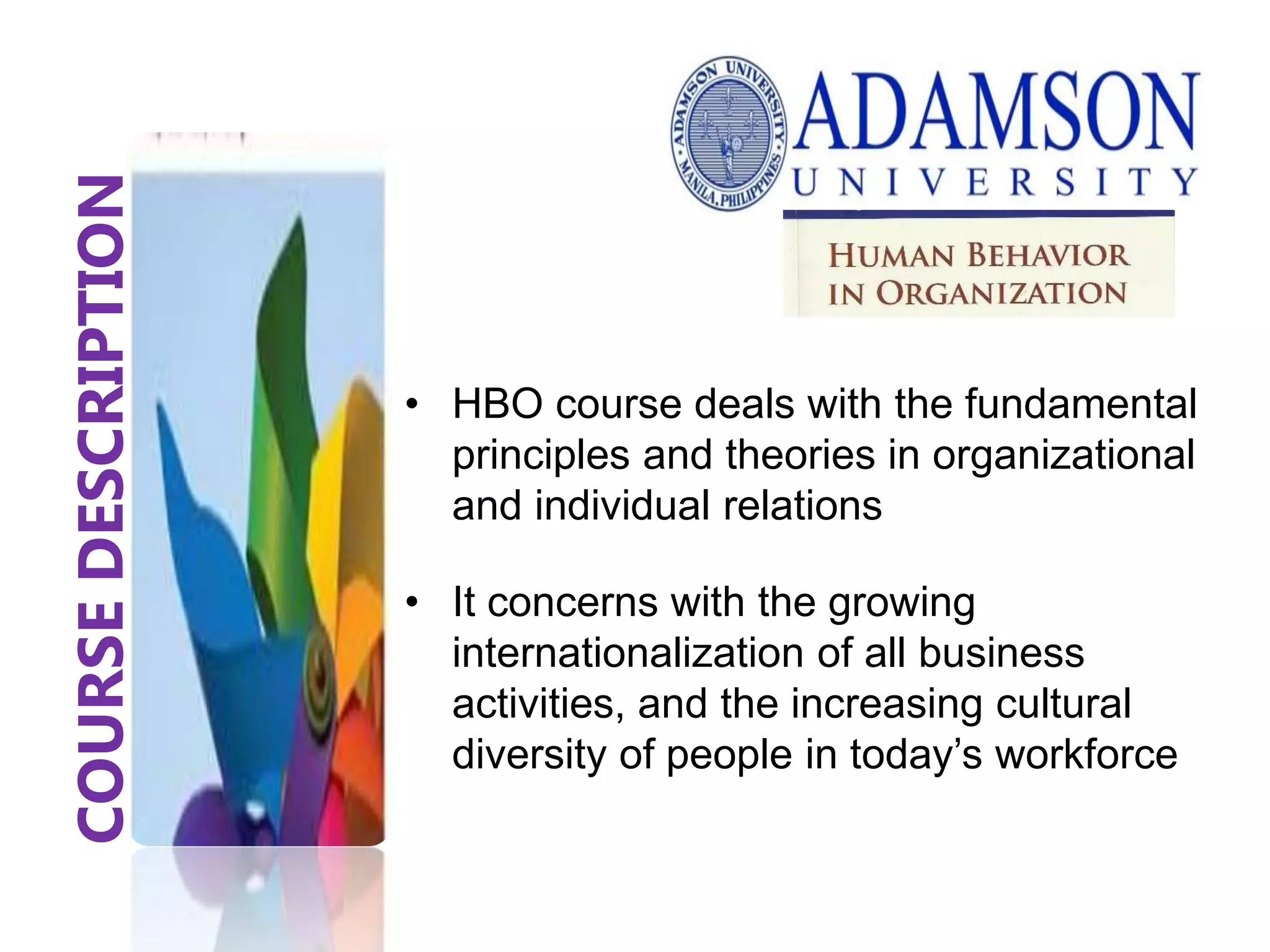 Course overview in hbo | PDF
