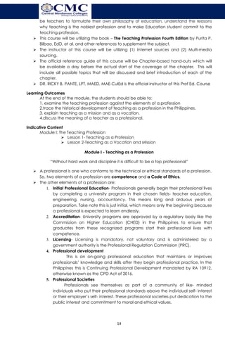 COURSE PACK-EDUC 101-THE TEACHING PROFESSION-DR. RICKY B. PANTE-1.pdf