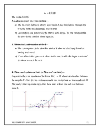 MCA_UNIT-1_Computer Oriented Numerical Statistical Methods | PDF
