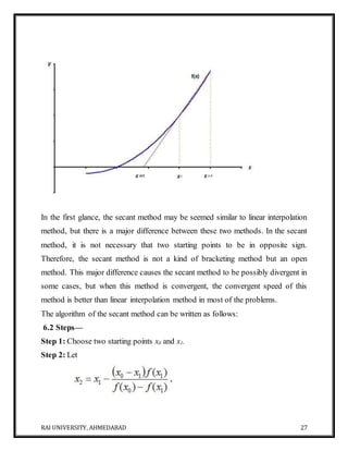 MCA_UNIT-1_Computer Oriented Numerical Statistical Methods | PDF