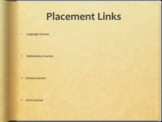 Course placement & placement testing | PPT
