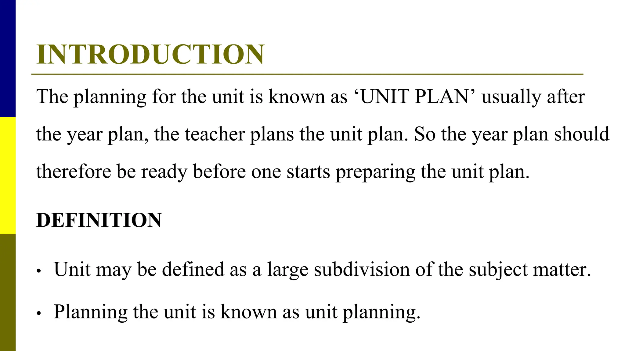 Course plan, Unit plan and Lesson plan.pptx