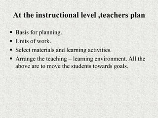 Course plan and unit plan | PPTX
