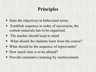 Course plan and unit plan | PPTX