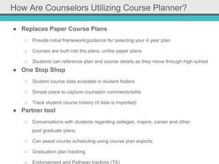 Course Planning: An Overview, Best Practices, and the Road Ahead | PDF