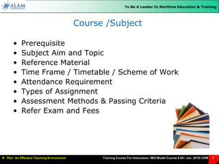 Course Planning | PPT