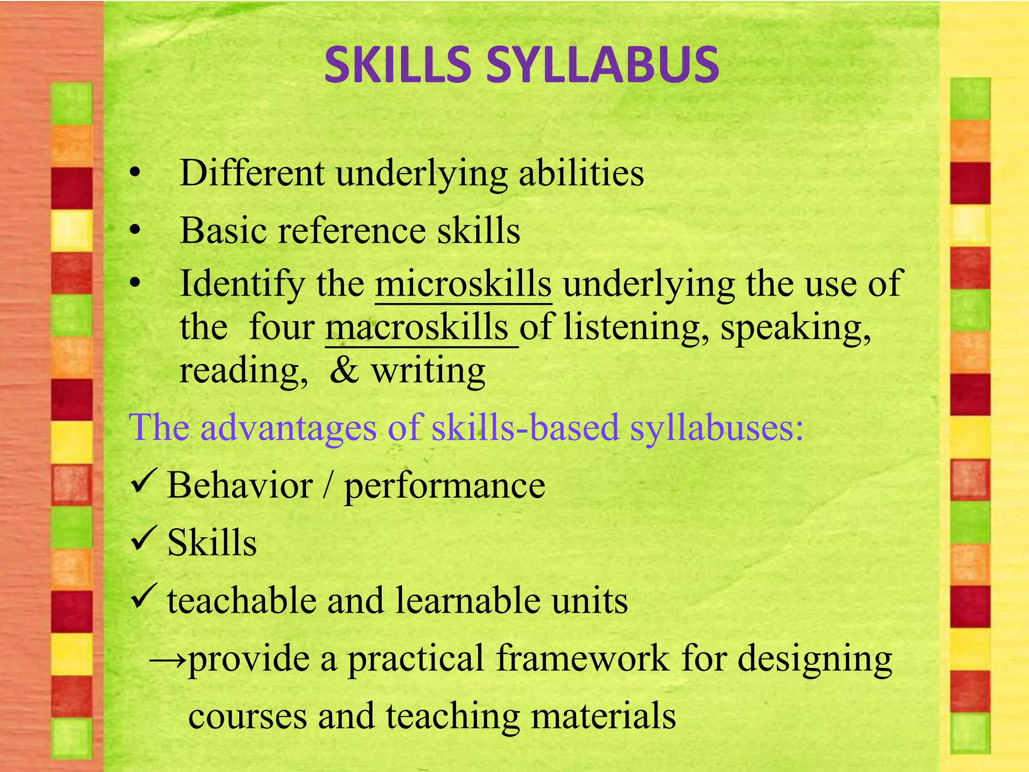 Unit 1 Course planning and_syllabus_design | PPTX