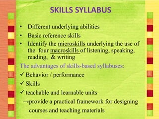 Unit 1 Course planning and_syllabus_design | PPT