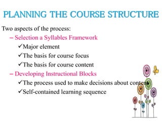 Unit 1 Course planning and_syllabus_design | PPT