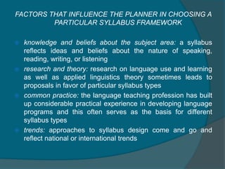 Course Planning and Syllabus Design | PPTX | Educational Assessment ...