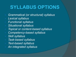Course Planning and Syllabus Design | PPTX | Educational Assessment ...