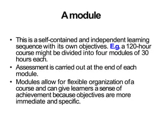 Course planning and syllabus design | PPTX