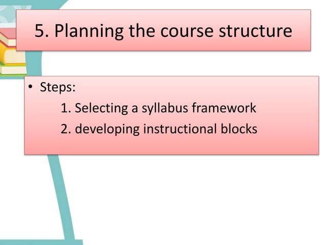 Course planning and syllabus design in language teaching | PPTX ...