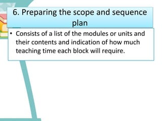 Course planning and syllabus design in language teaching | PPTX