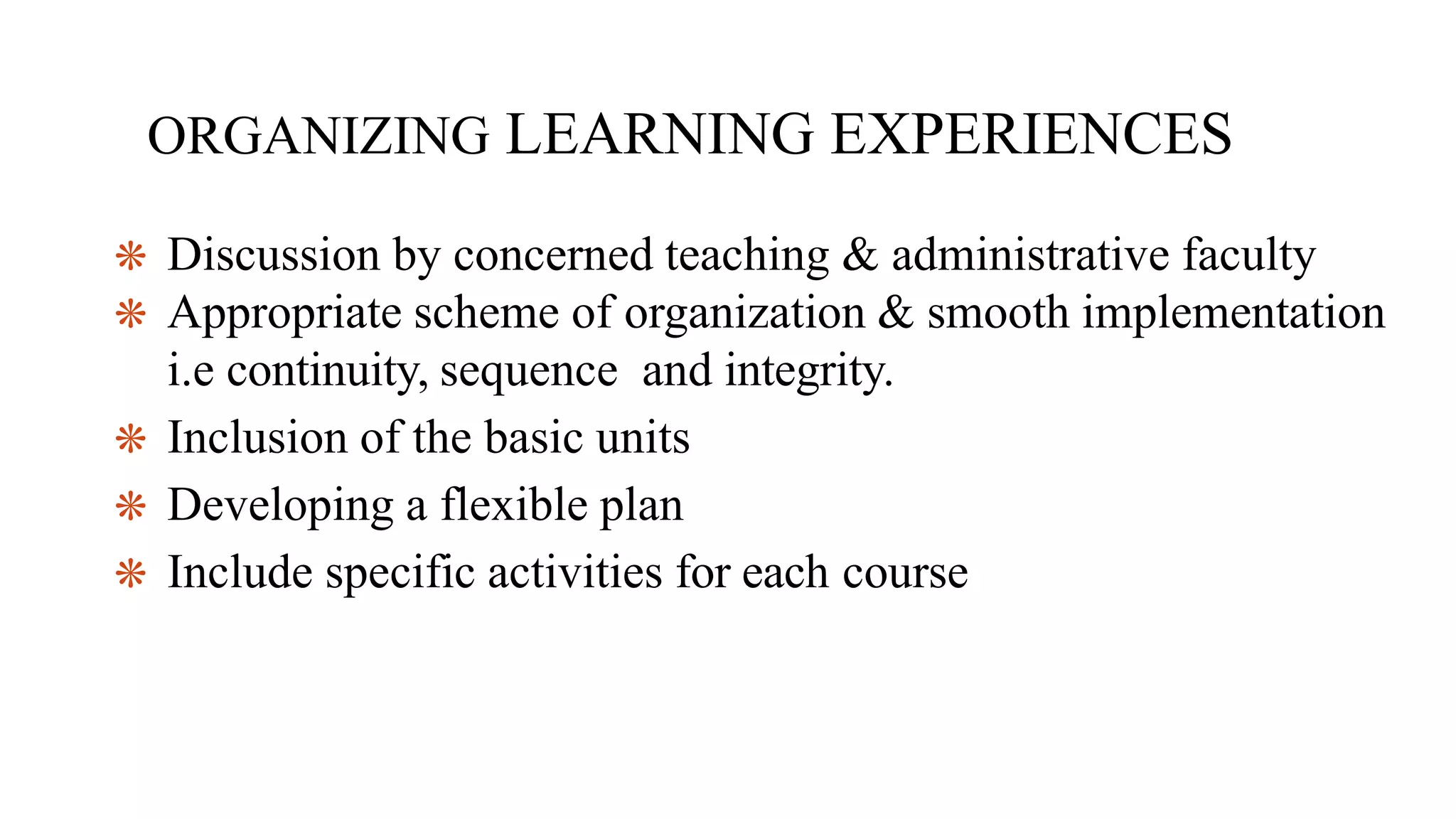 Course Planning NR pptx | PPTX